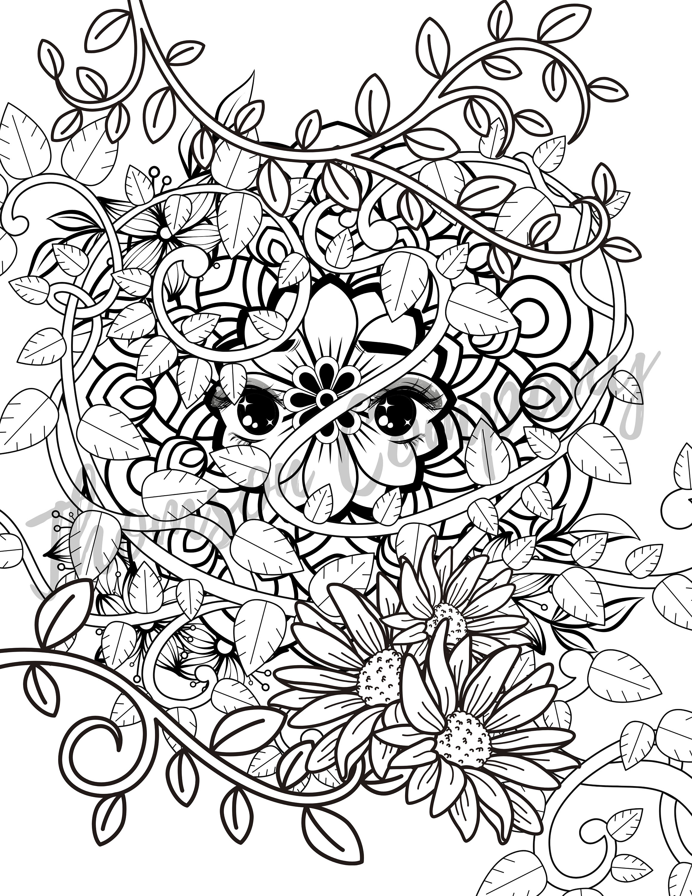 6-mystical-creature-fantasy-coloring-page-book-adults-kids-instant