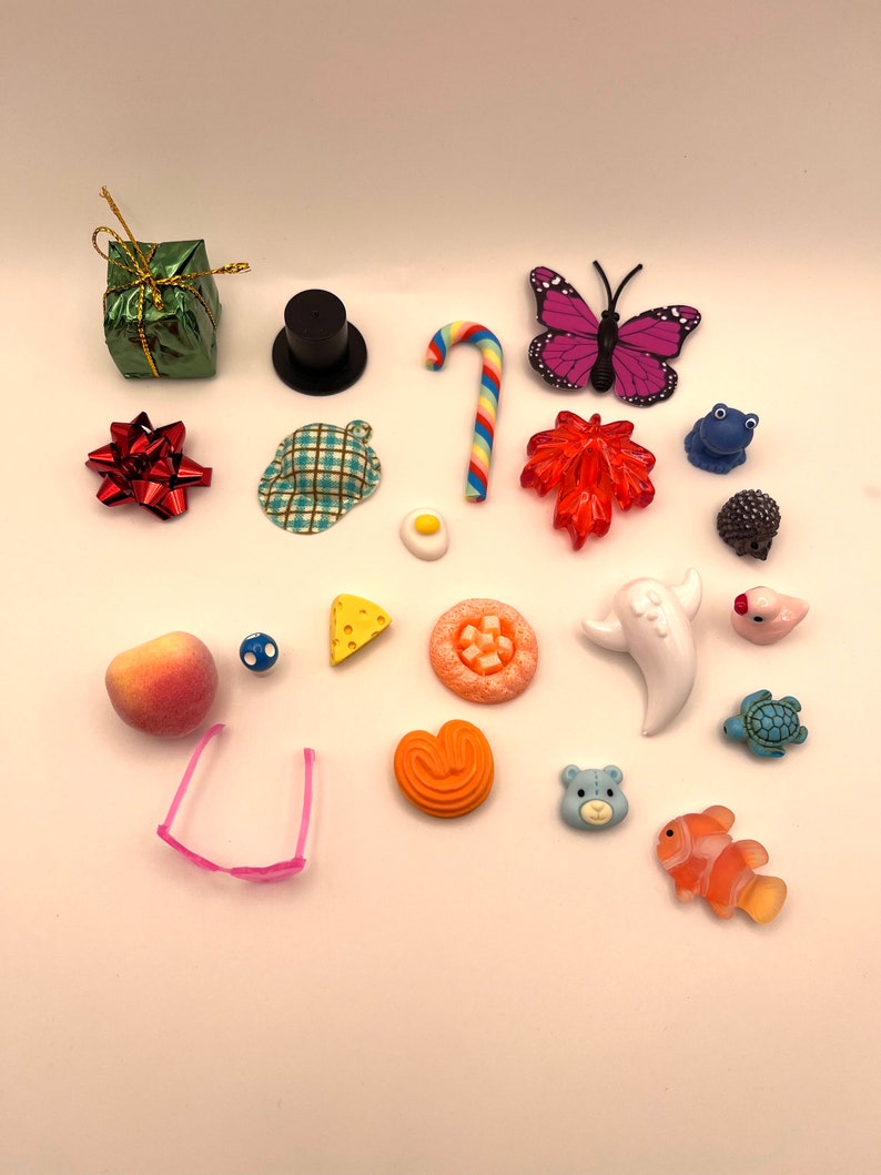 Grab Bag Miniature Trinkets // Miniature Items // Kawaii Goodies - Etsy