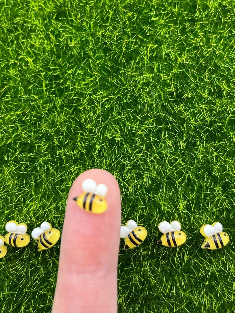 Micro Miniatures Mini Bees Tiny Things Miniature Animals - Etsy