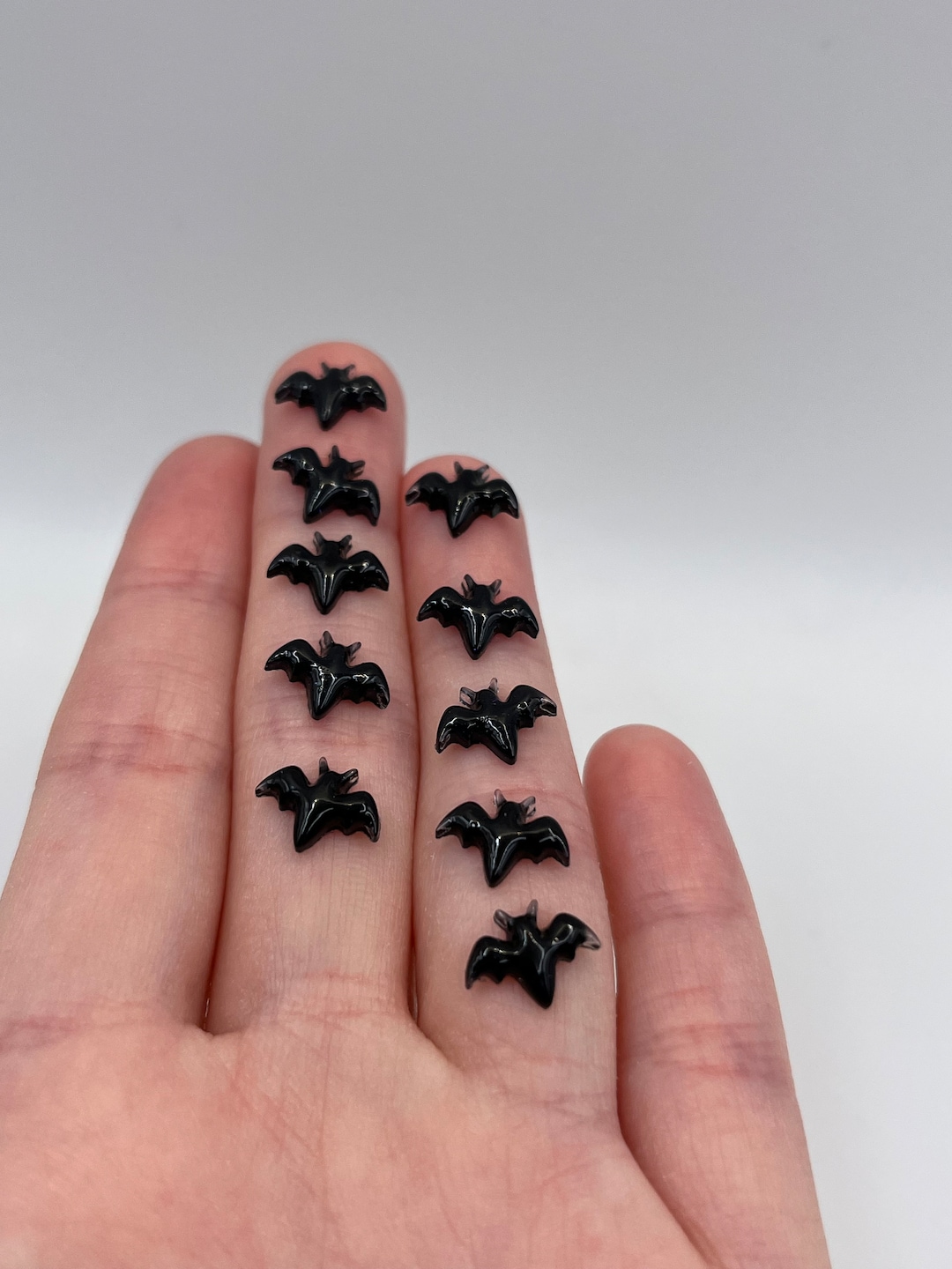 Micro Miniature Animals Miniature Bats Halloween Miniatures - Etsy