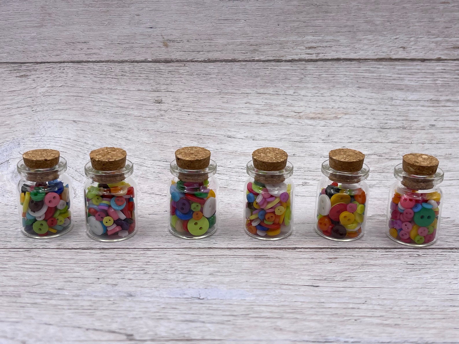 Crowcore/ Mini Jar of Buttons / Tiny Things - Etsy