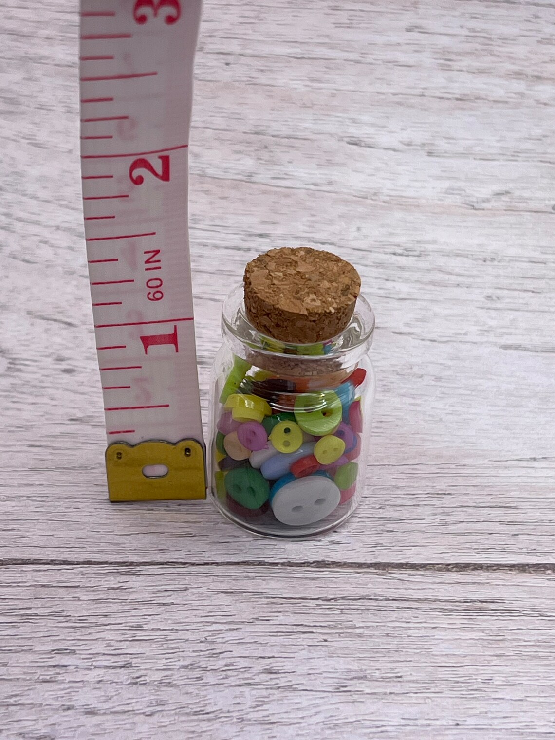 Crowcore/ Mini Jar of Buttons / Tiny Things - Etsy