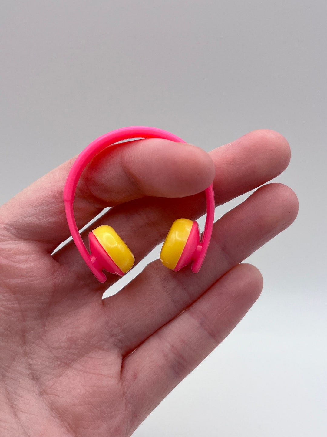 Miniature Doll Headphones Tiny Things Mini Things Craft Item - Etsy