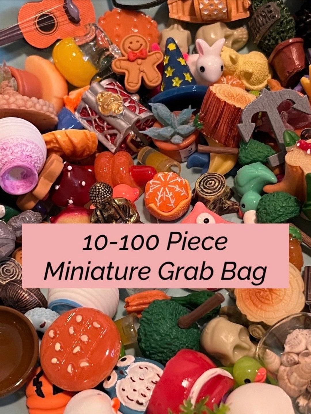 Tiny Things Mystery Bag Miniature Trinkets Fairy Scoop Grab Bag - Etsy