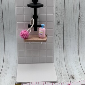 Miniature Bathroom Items / Dollhouse Bathroom Shower / Tiny Things ...