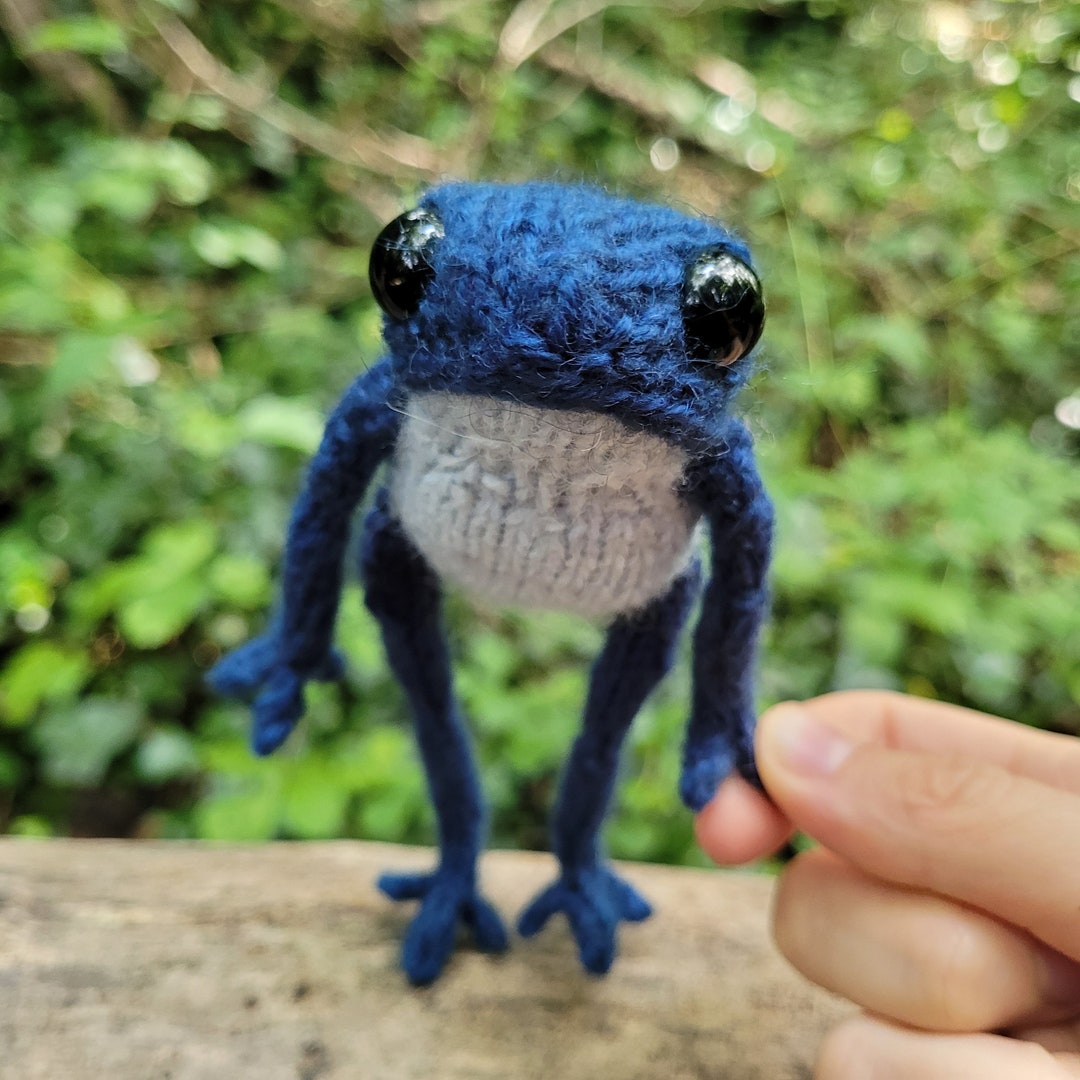 Hand Knitted Frog Poseable Limbs - Etsy UK