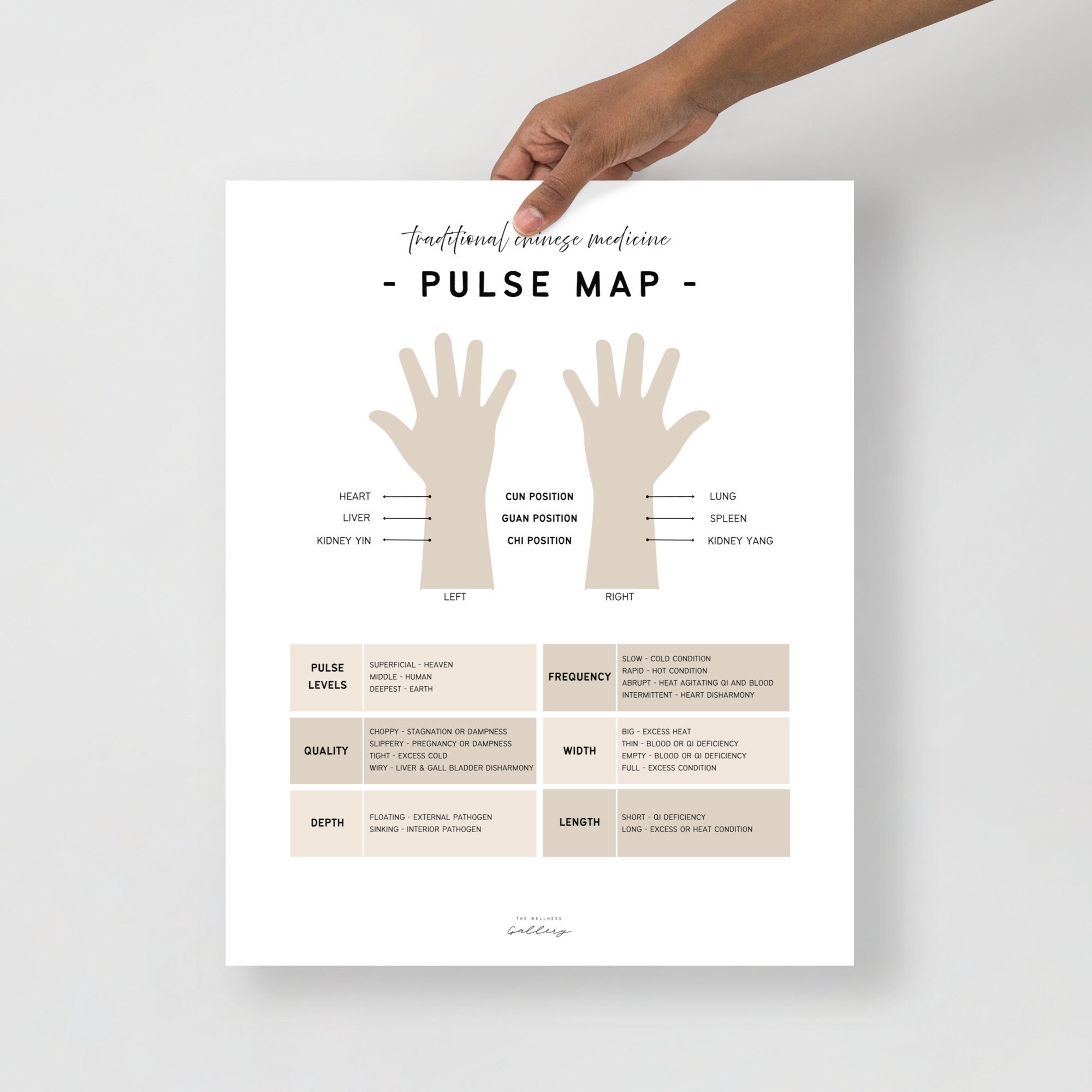 TCM Pulse Map Poster - Etsy