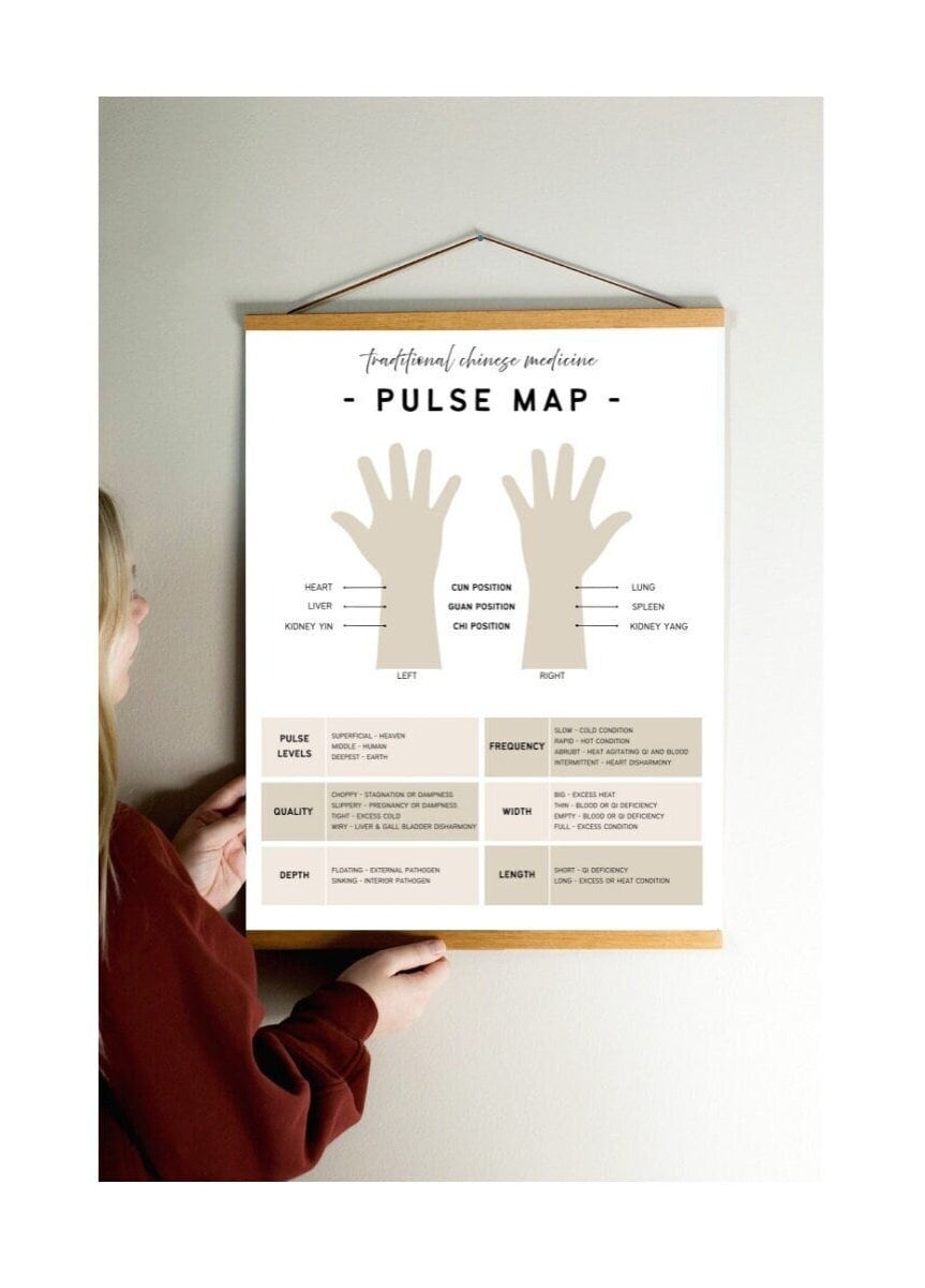 TCM Pulse Map Poster - Etsy