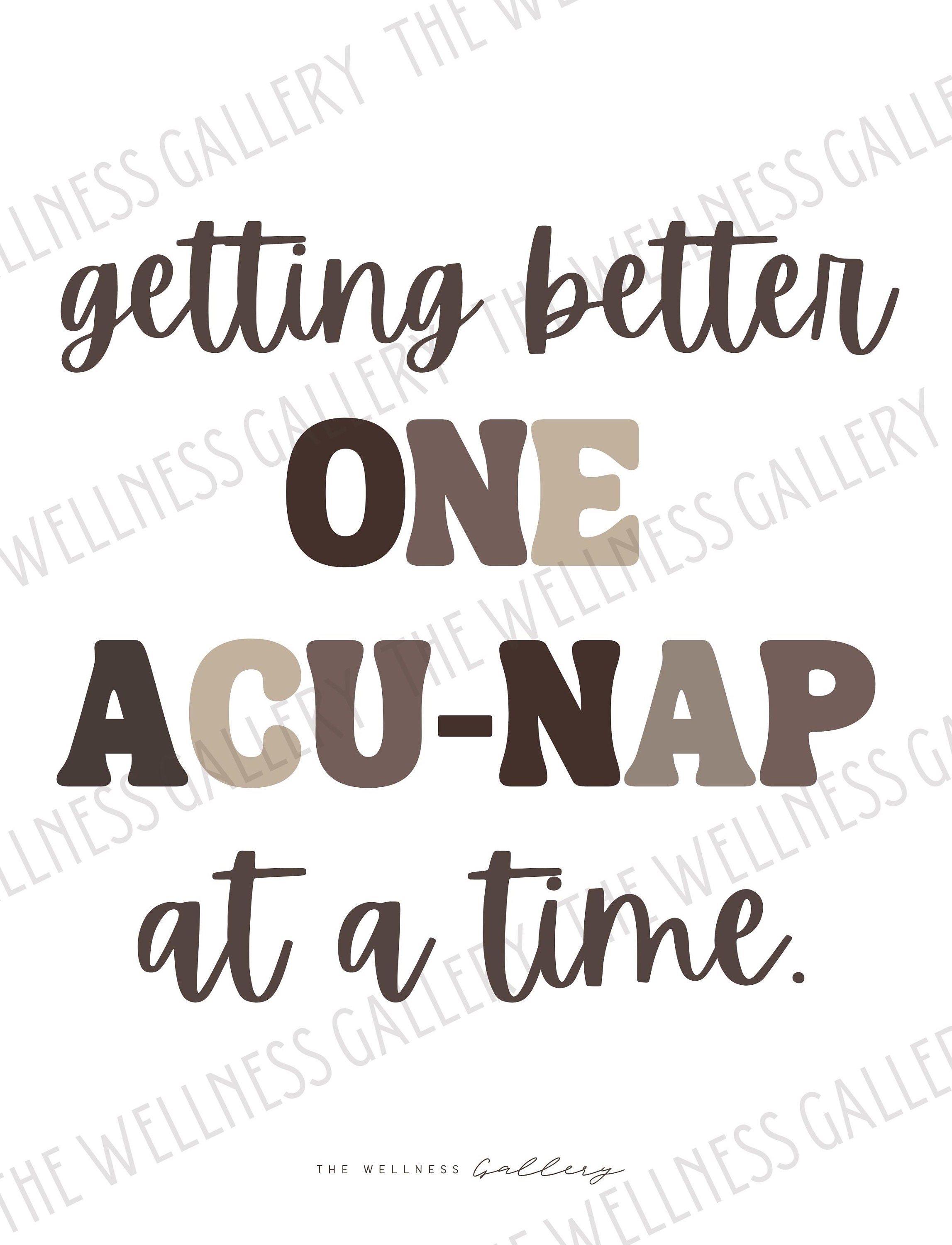 DIGITAL DOWNLOAD | Acu-nap Graphic - Etsy