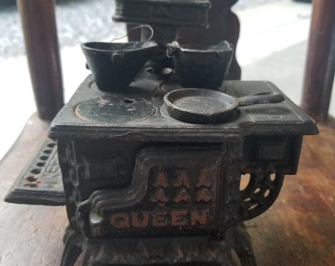 Queen Salesman Sample Cast Iron Stove Decoration Doll House Gift - Etsy
