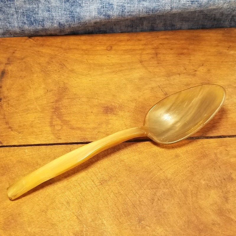 Horn Spoon - Etsy