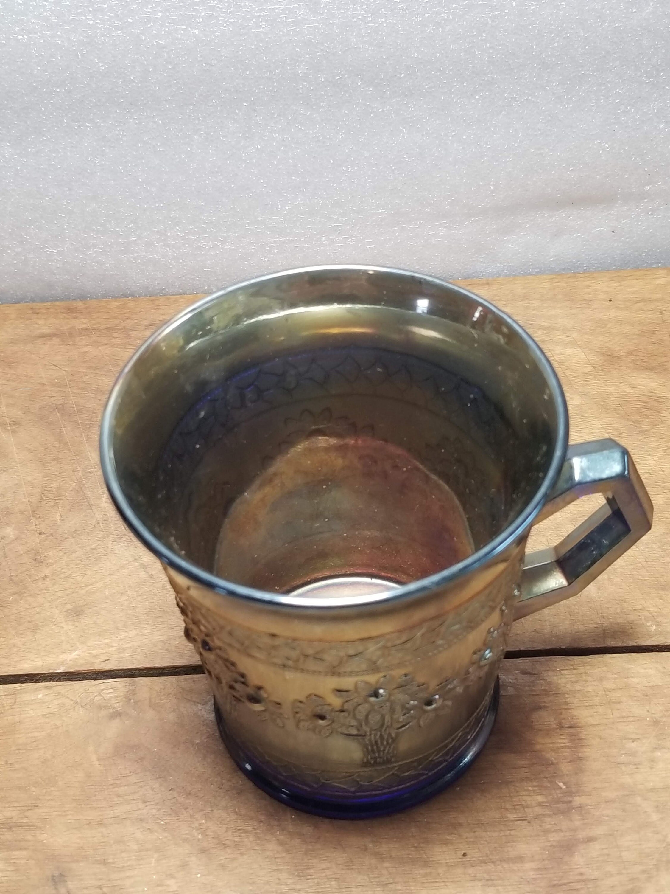 Fenton Orange Tree Scale Band Pattern Mug Blue Gift - Etsy