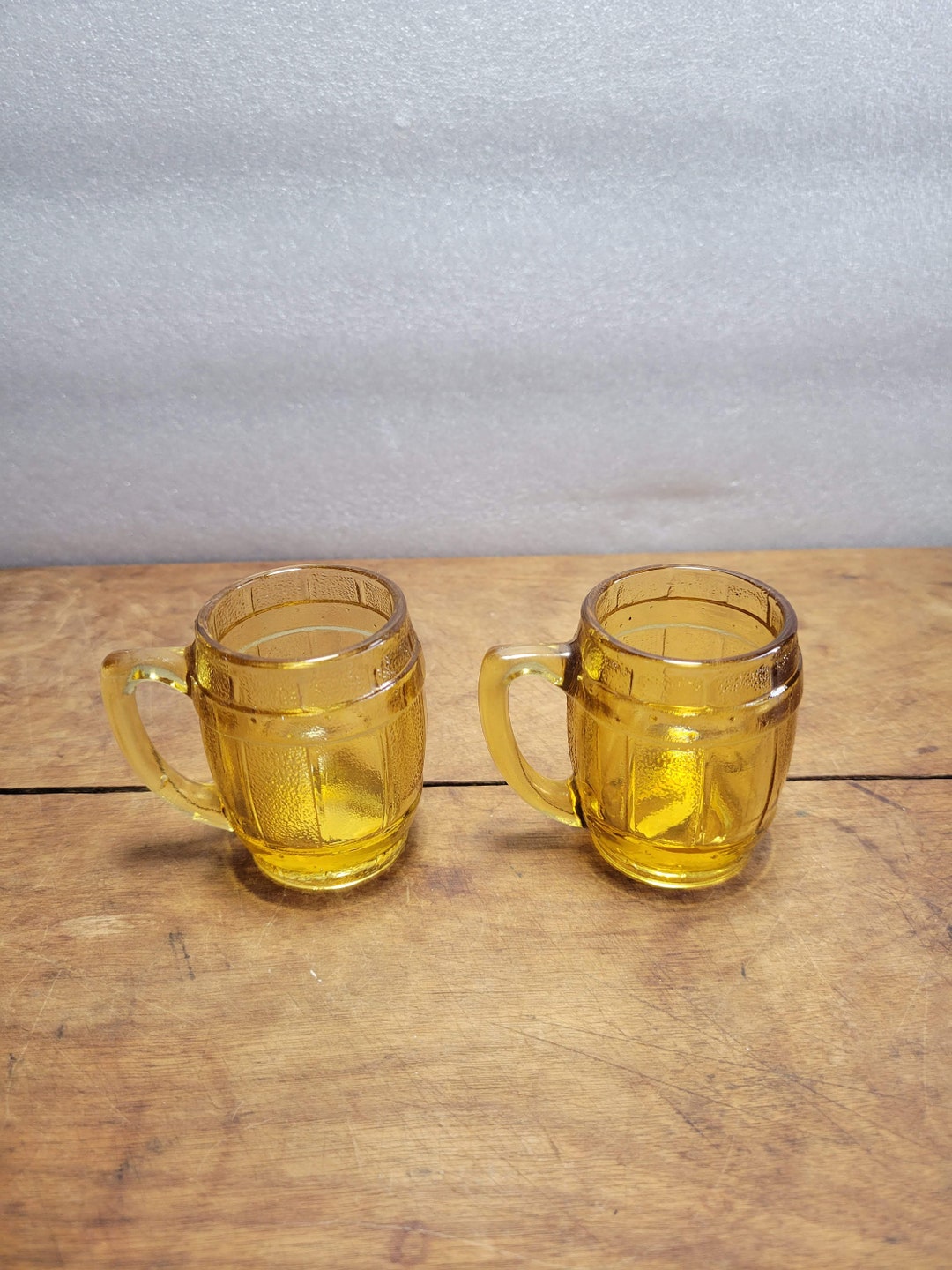 Amber Shot Glass Barrel Set Gift - Etsy