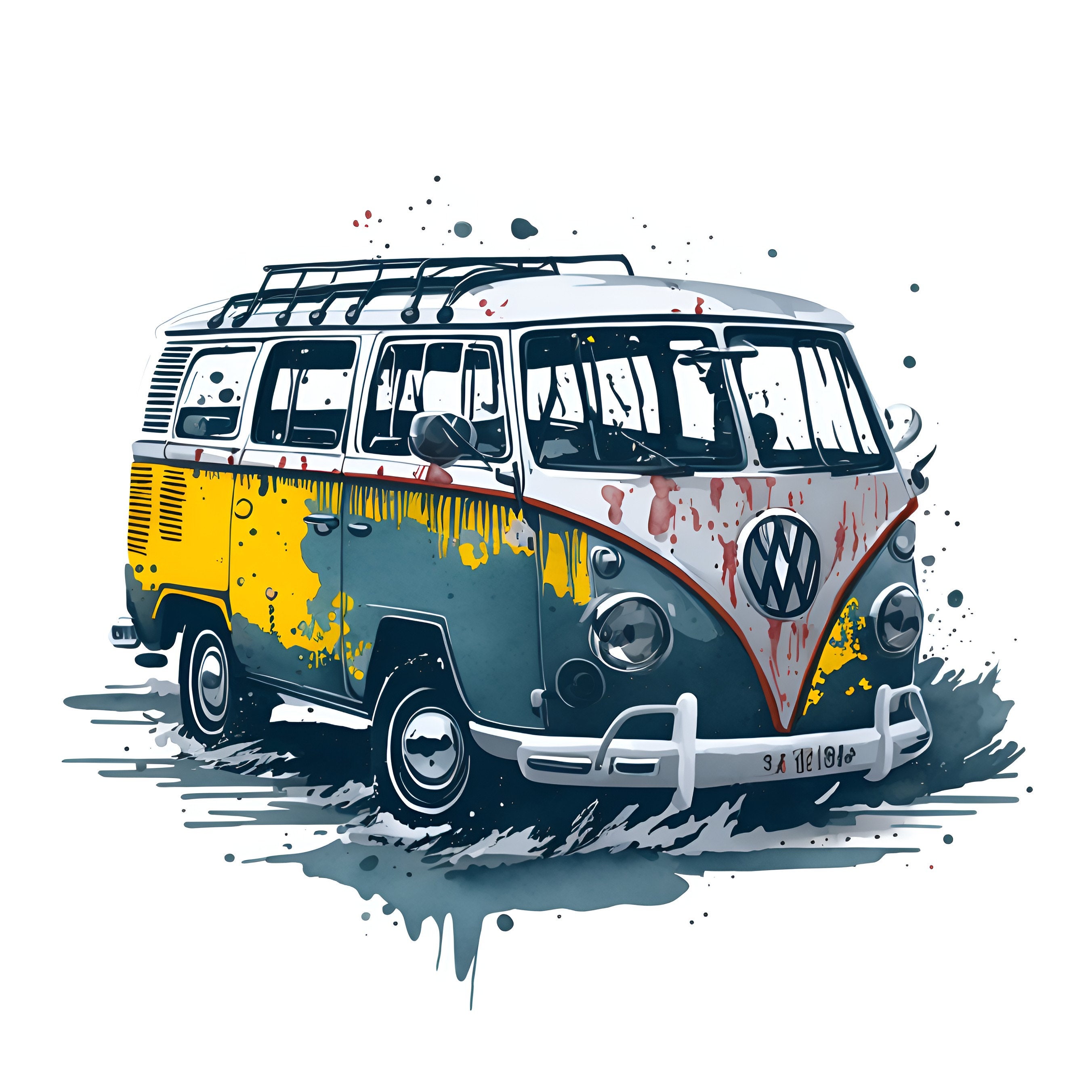 Hippie Van Backgrounds