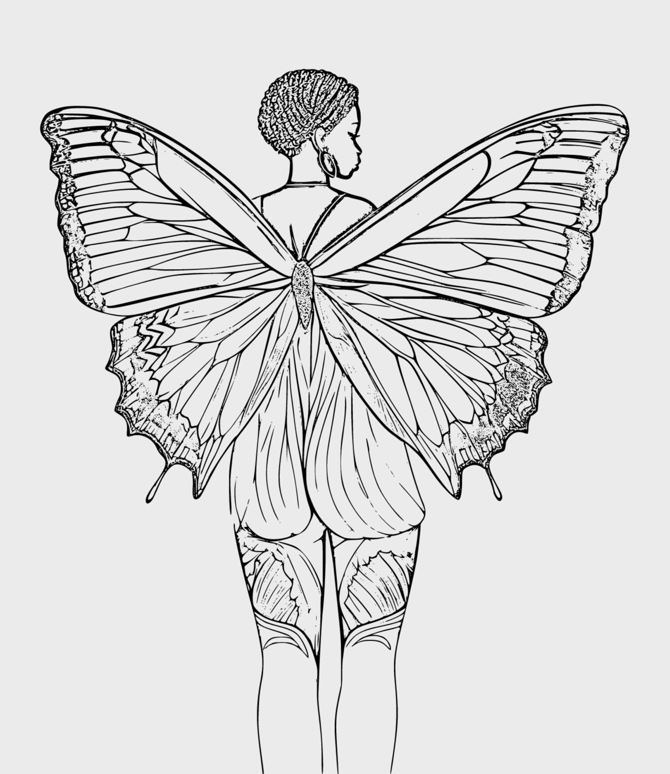 Feminine Body Line Art, Body Positive Outline Drawing, Woman One Line ...