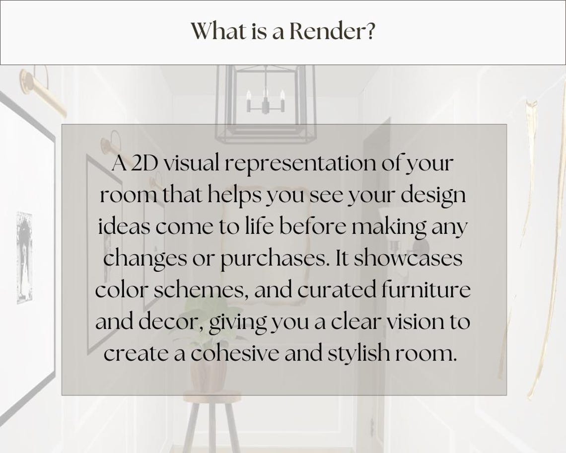 Virtual Room Design: Refresh Package | Custom E-design | Living, Dining ...