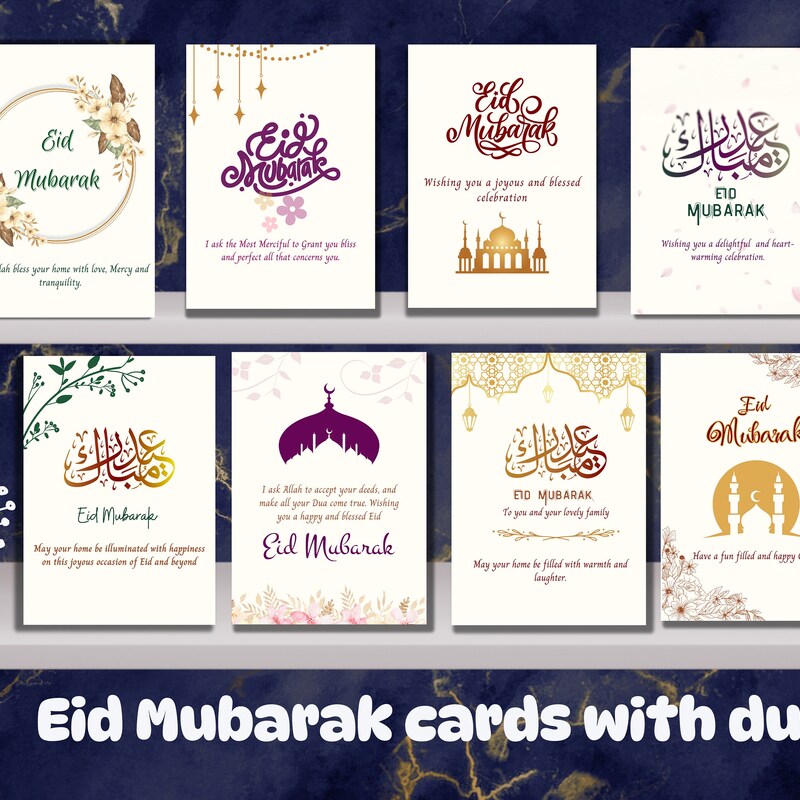 Eid Cards Printable - Etsy