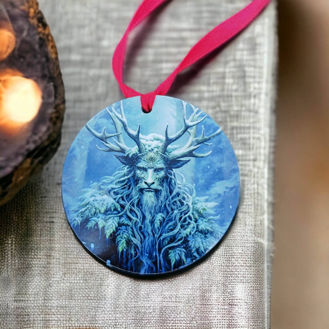 Cernunnos Ornament Yuletide Decoration Yule Decoration Pagan Tree ...