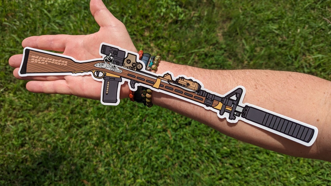 HUGE! 16" Modernized Musket Fighting Rifle - Etsy