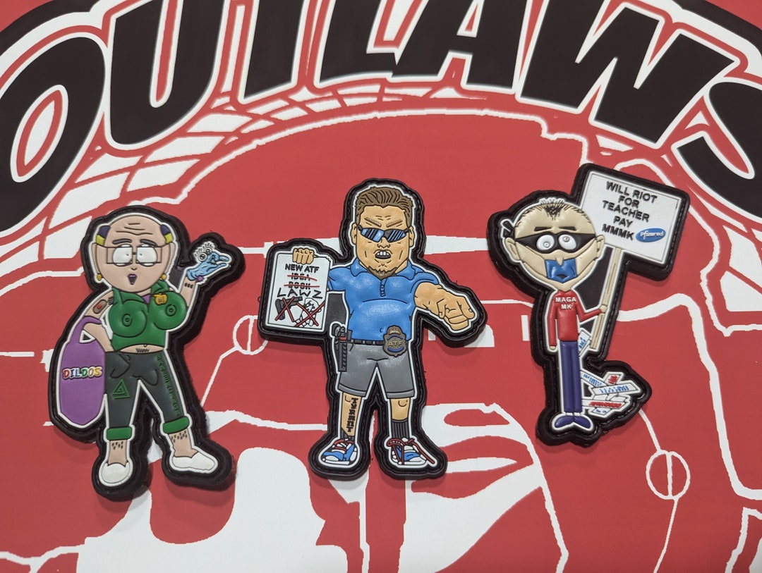 Patch 3 Pack- North Park Woke Faculty (parody) - Etsy