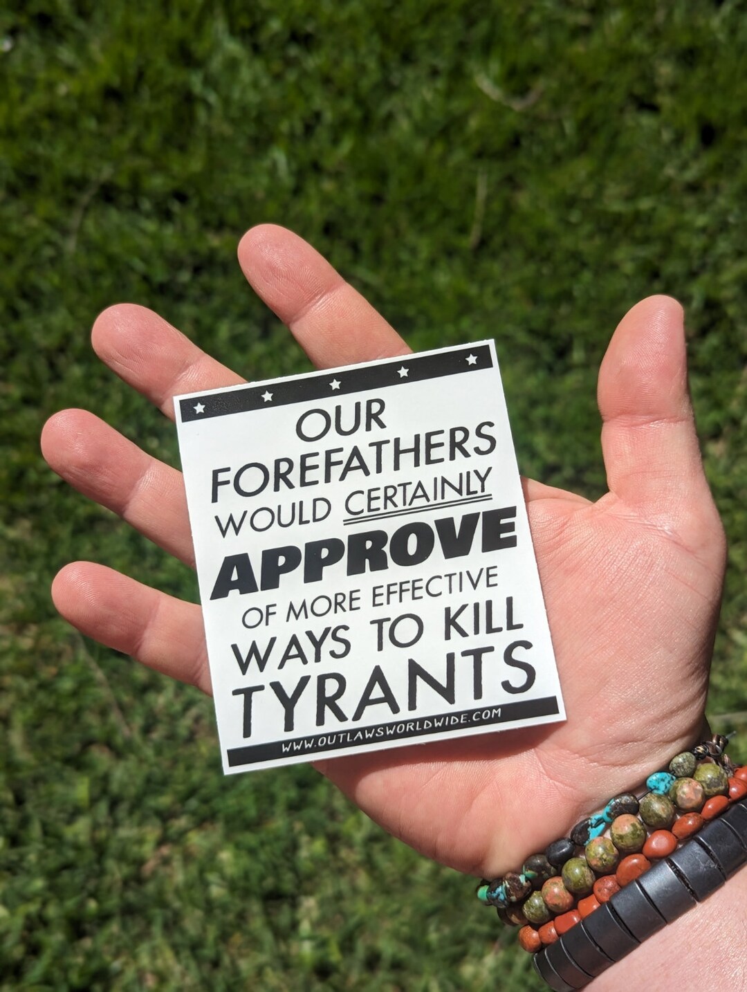 Our Forefathers.... Anti-atf Sticker 4" - Etsy