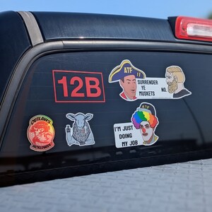 BIG ASS ATF Sticker Sheet (14 Stickers!) - Etsy