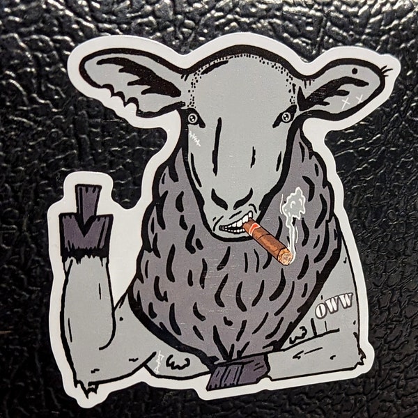 Sheep Sticker - Etsy