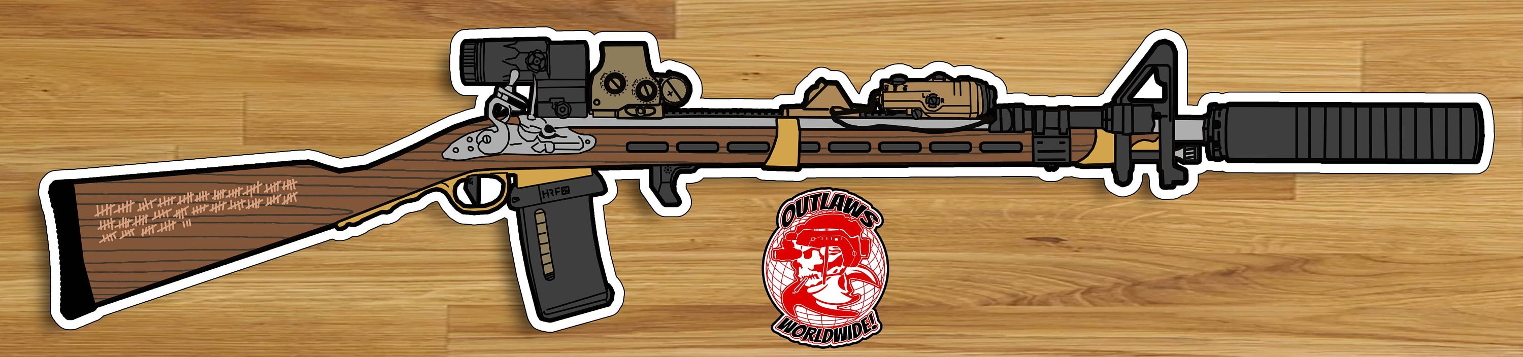 HUGE 16 Modernized Musket Fighting Rifle - Etsy