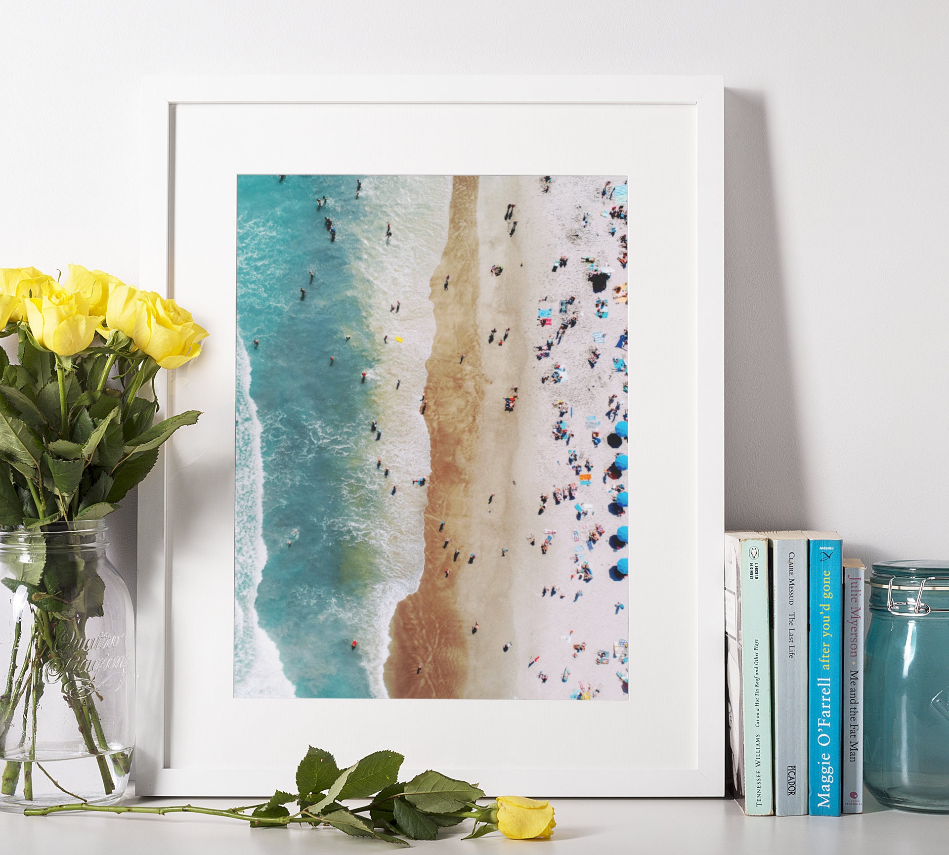 Instant Download Summer Print Ocean Digital Art Beach Blue - Etsy