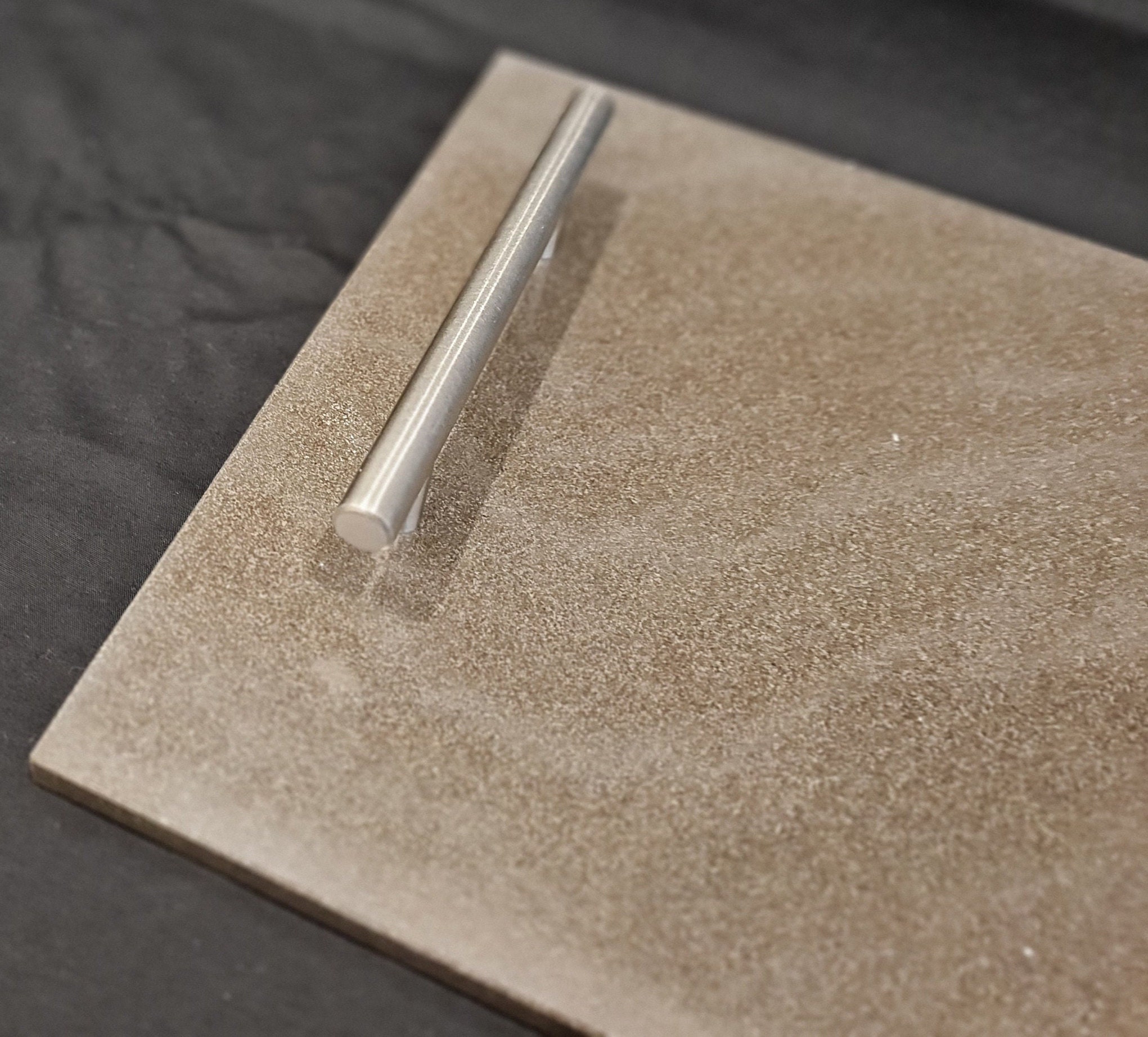 Natural Grey Marble Rectangular Tray With Handles Length - Etsy