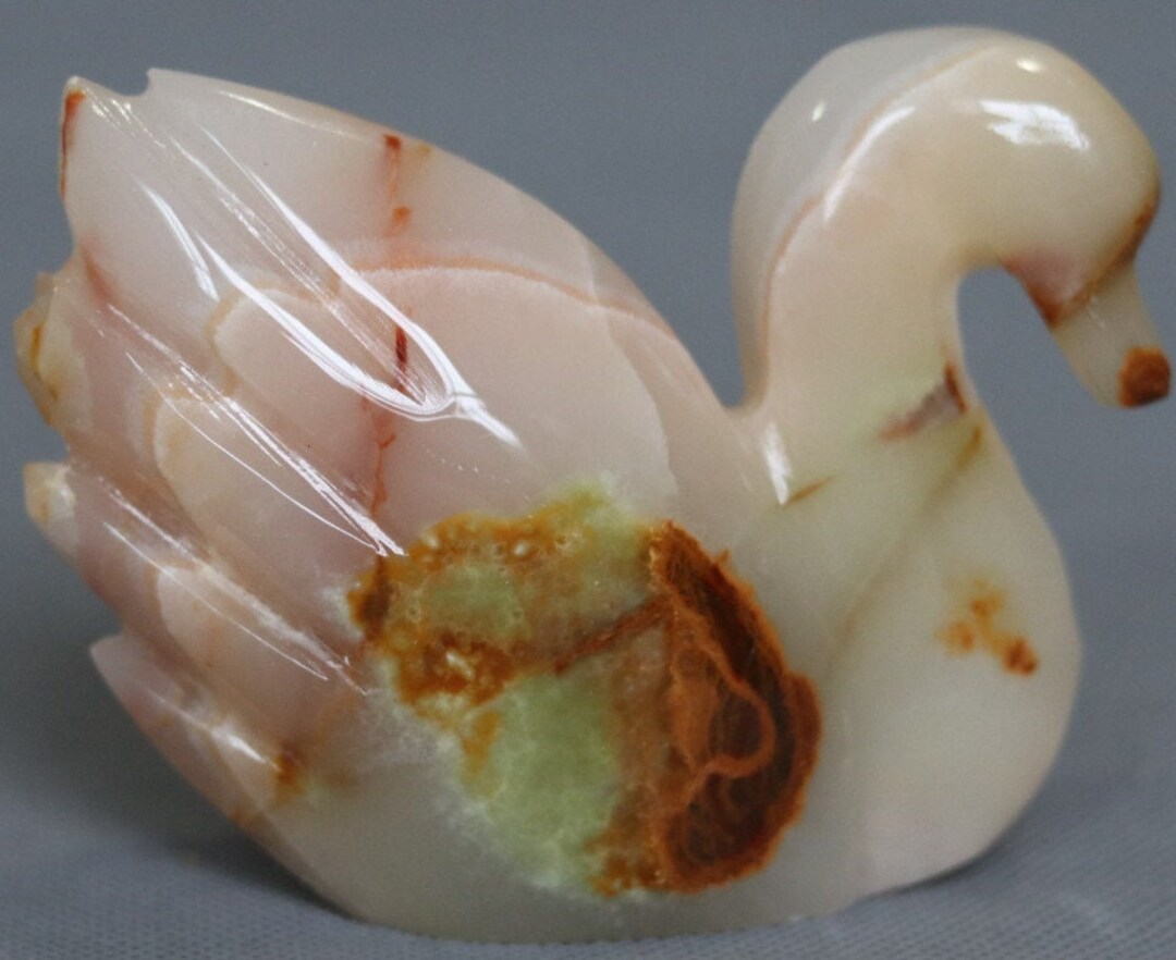 Natural Green Onyx Hand Crafted Decoration/statue/sculpture DUCK, 4" - Etsy