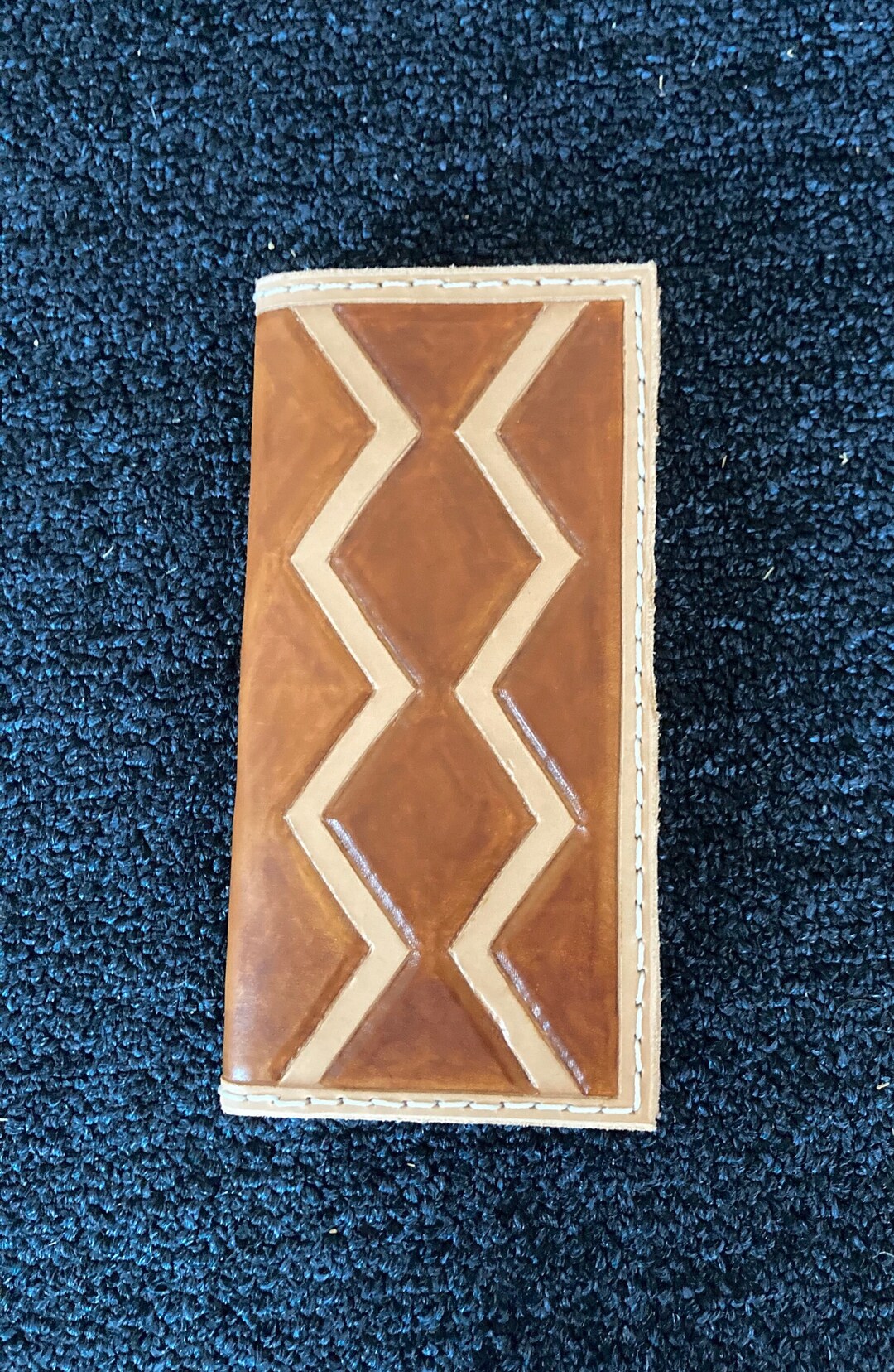 Custom Tooled Roper Wallet - Etsy