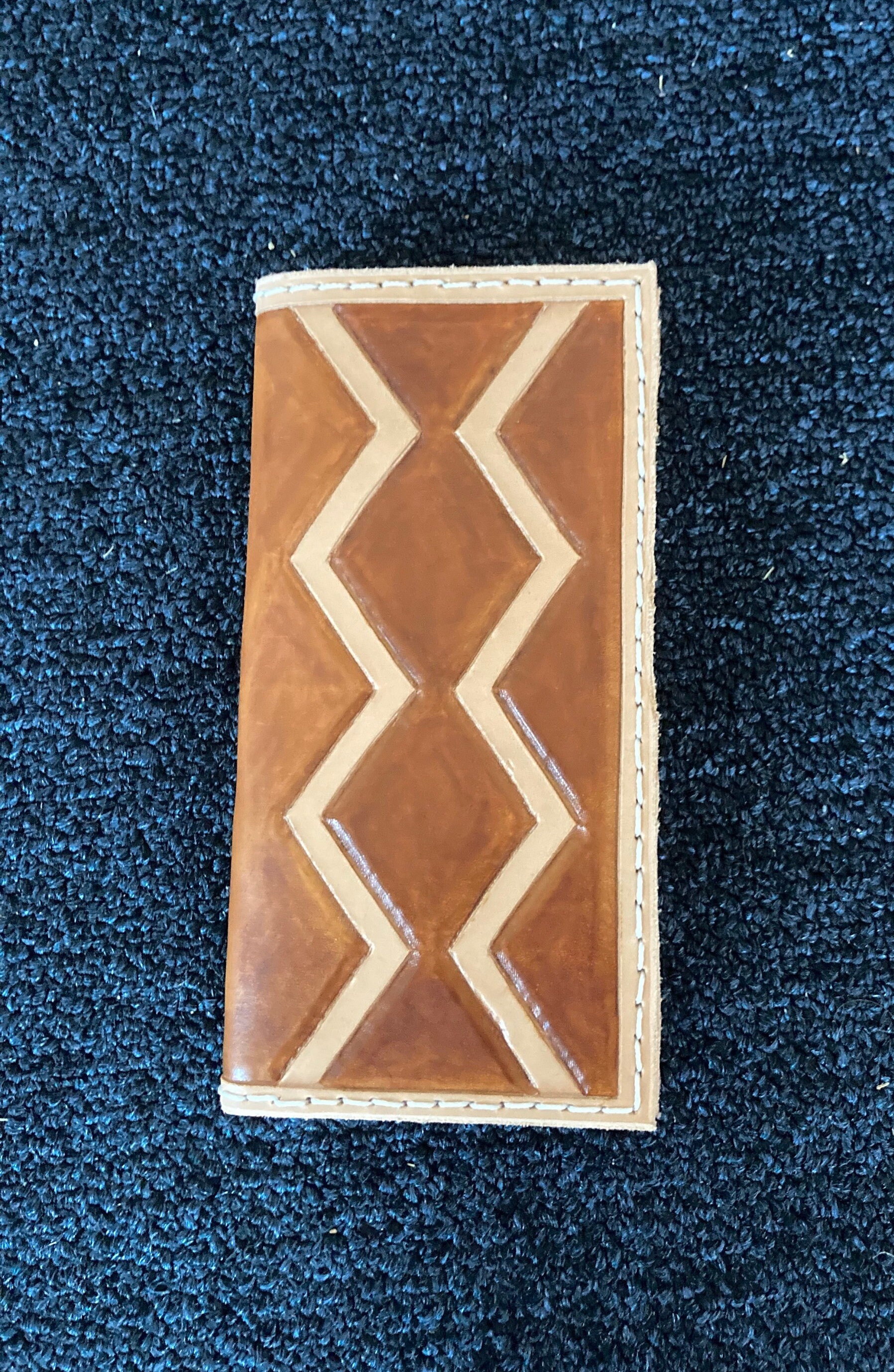Custom Tooled Roper Wallet - Etsy