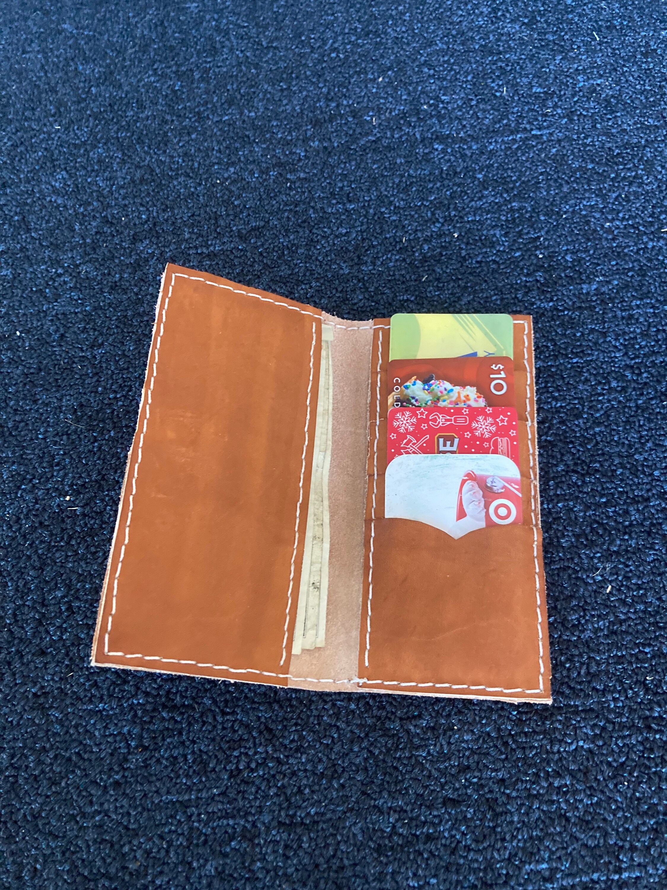 Custom Tooled Roper Wallet - Etsy