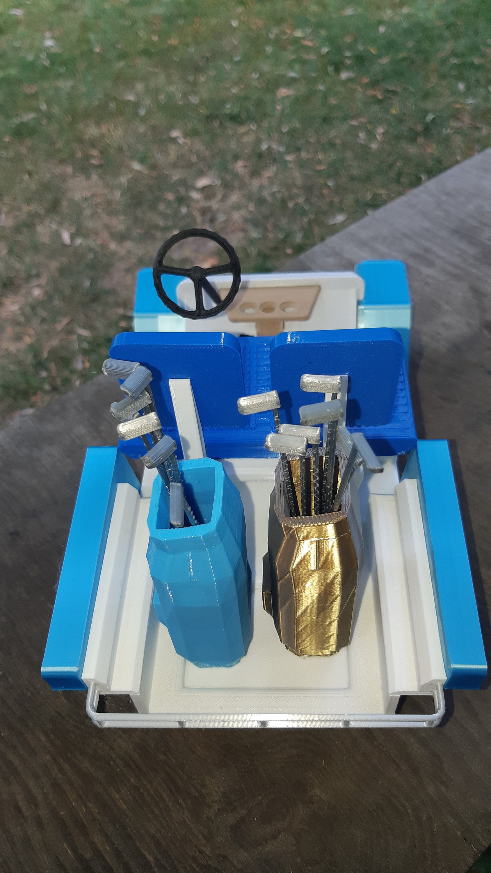 STL File for Golf Cart, With Bags and Clubs - Etsy