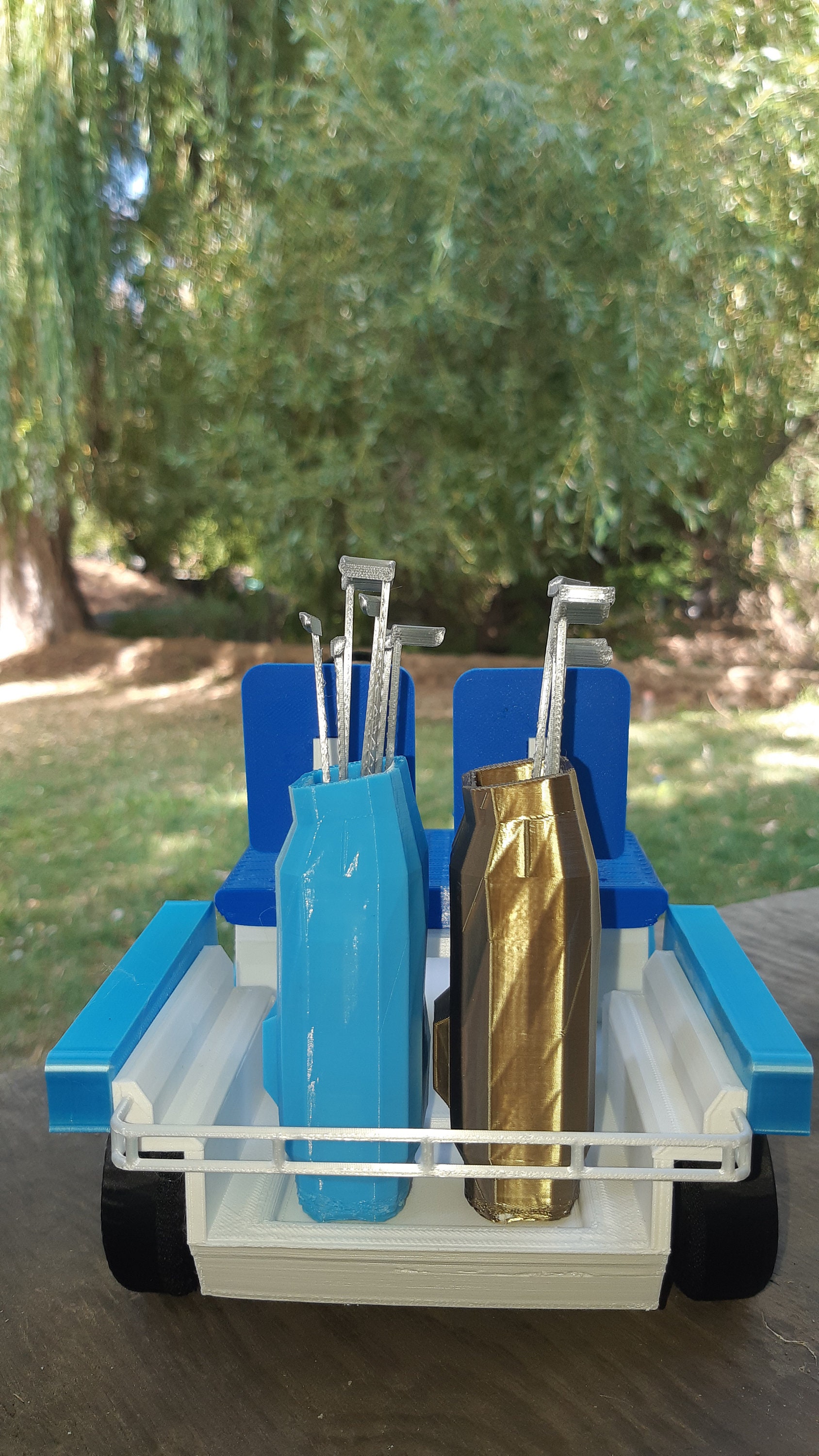 STL File for Golf Cart, With Bags and Clubs - Etsy