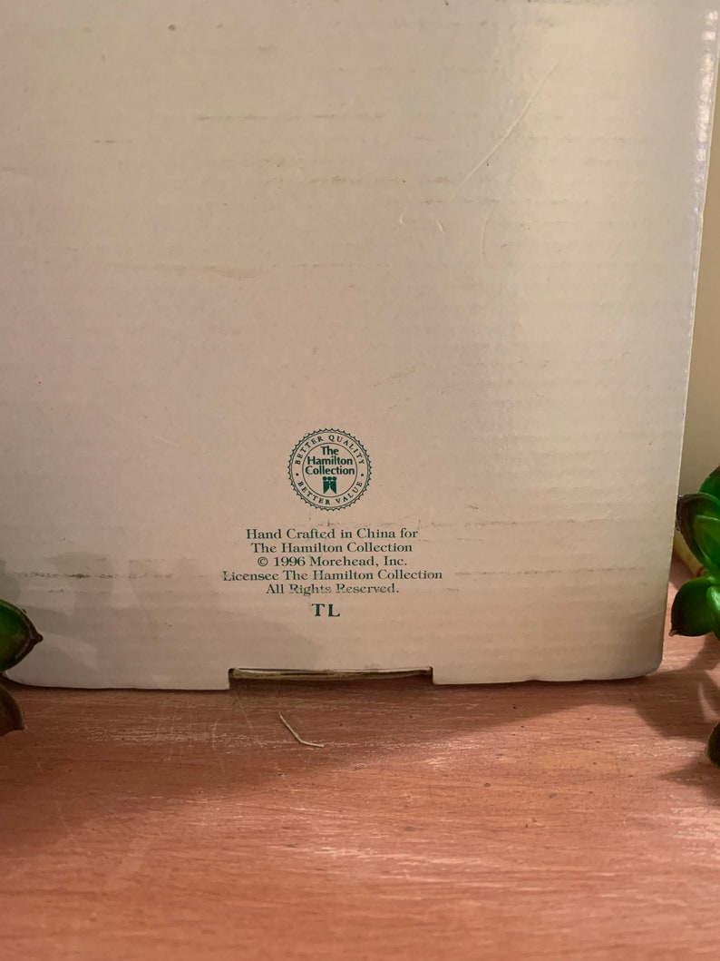 Hamilton Co. Vintage "joy" Porcelain Angel Christmas Doll 1996 Rare ...