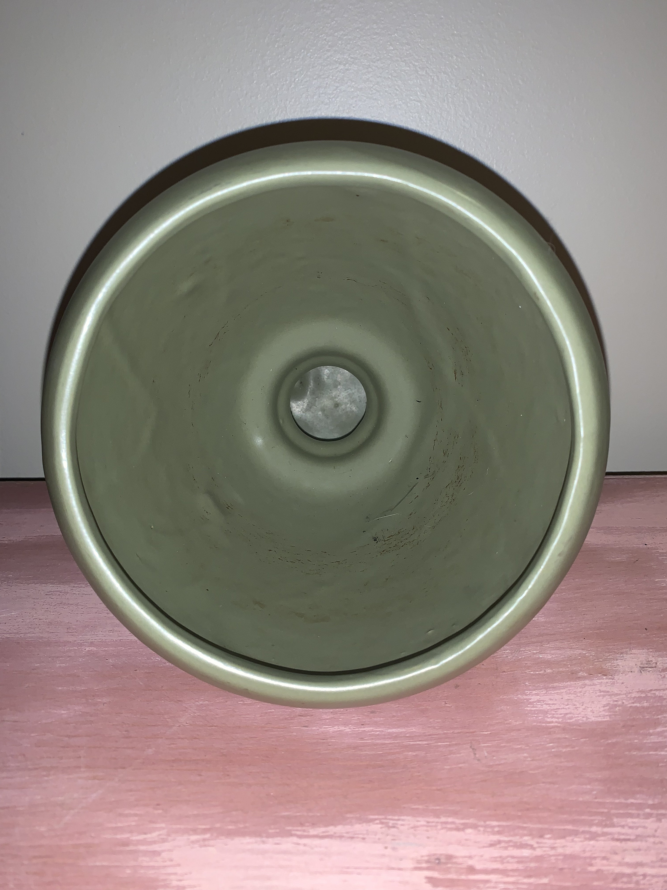 Vintage Rare 1960’s Mccoy Floraline Green Pottery Vase. Beautiful ...