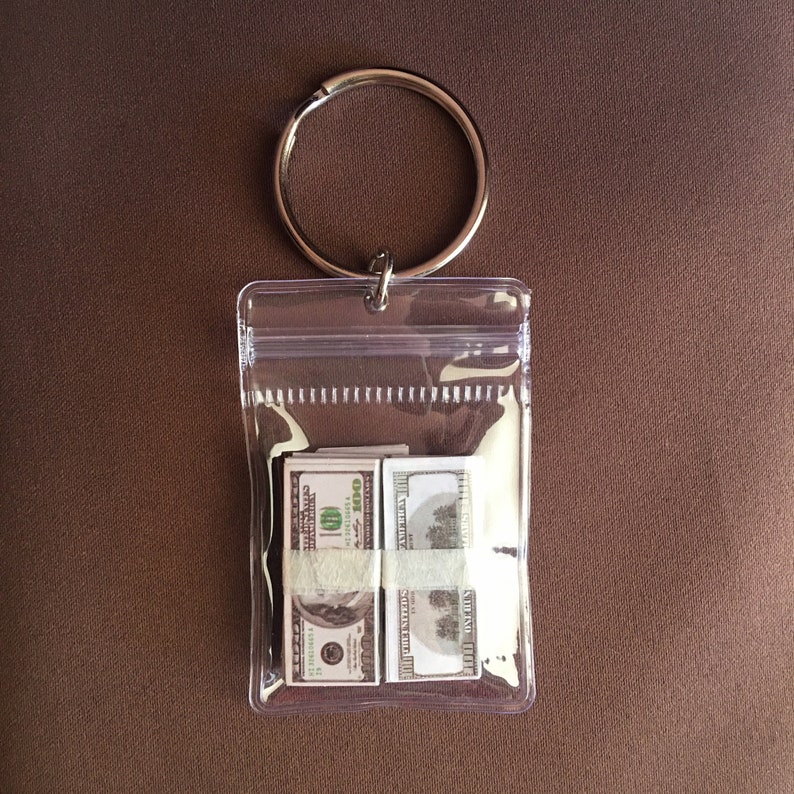 Fun Cute Miniature Money Keychain - Etsy