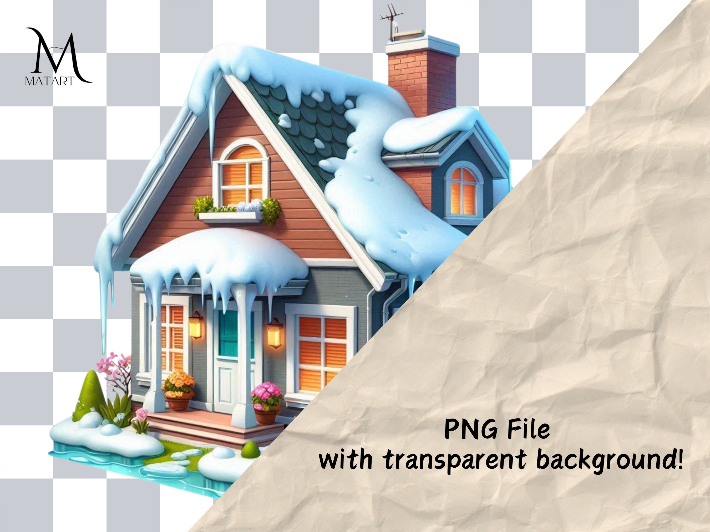 Spring Clipart, Cute Spring Clipart, Seasonal Clipart, Instant Download ...