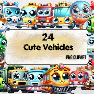 Car Clipart Vehicle PNG Transport Clipart Construction Car Clipart Cute ...