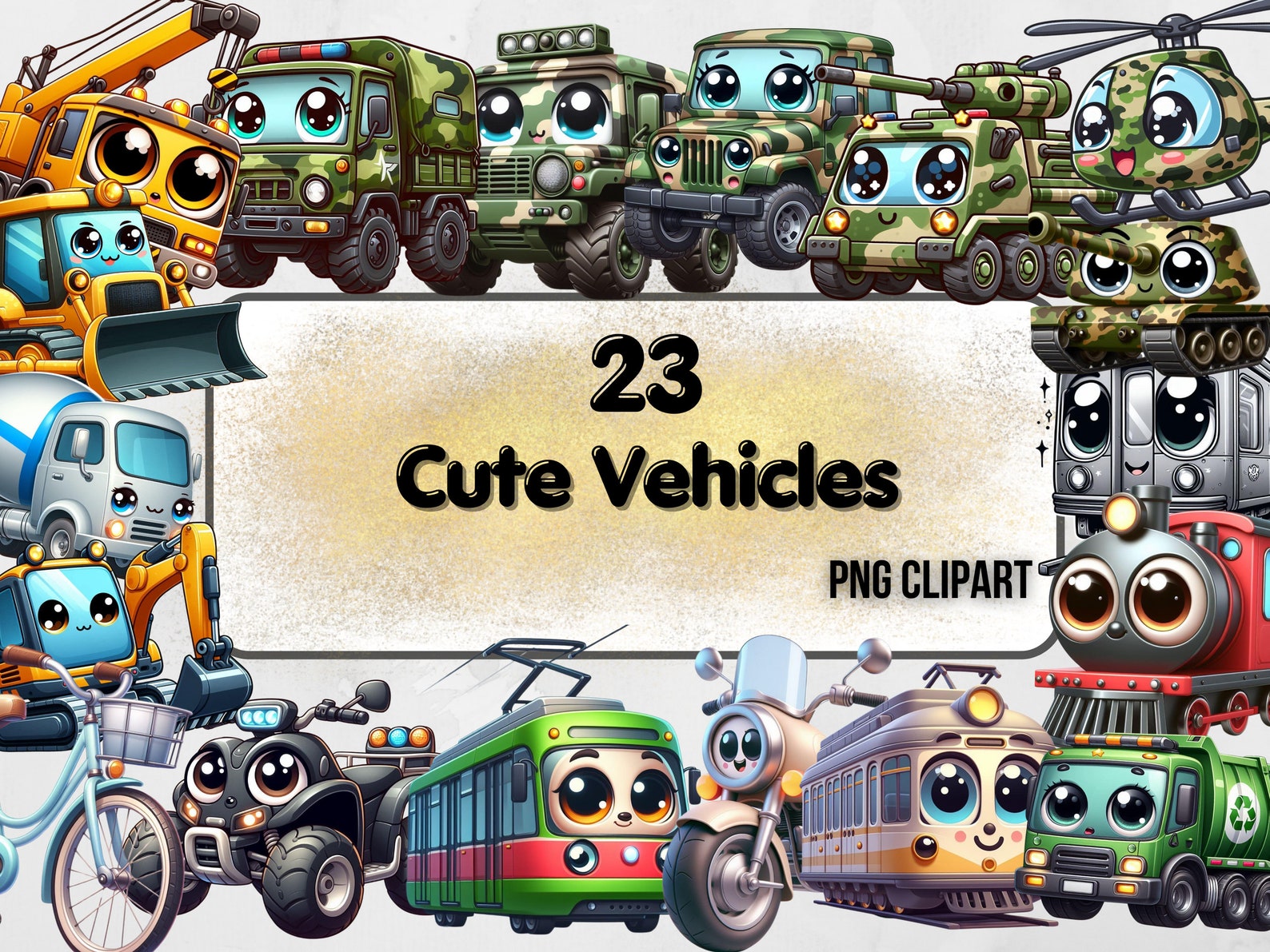 Car Clipart Vehicle PNG Transport Clipart Construction Car Clipart Cute ...