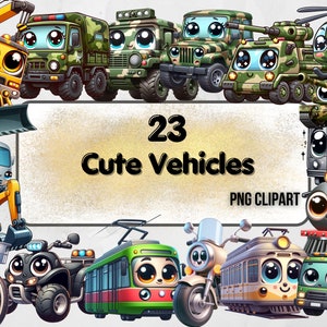 Car Clipart Vehicle PNG Transport Clipart Construction Car Clipart Cute ...
