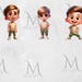 Boy's Emotions Clipart Set: Cartoon Kids Illustrations (PNG Files) - Etsy