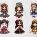 Traditional Clothes Chibi Doll, Cute Doll, Chibi PNG, Chibi Digital Art ...