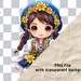 Traditional Clothes Chibi Doll, Cute Doll, Chibi PNG, Chibi Digital Art ...