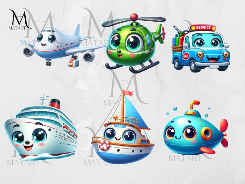 Car Clipart Vehicle PNG Transport Clipart Construction Car Clipart Cute ...