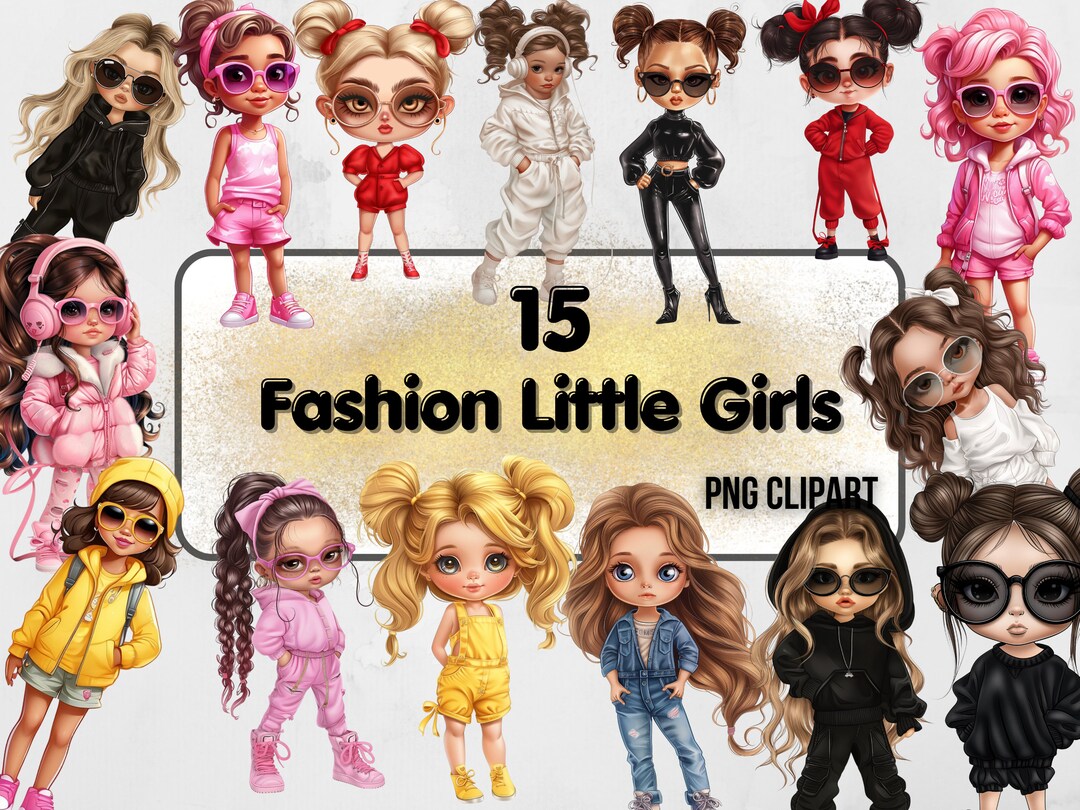 Fashion Chibi Doll, Cute Doll, Chibi PNG, Chibi Digital Art, Chibi ...