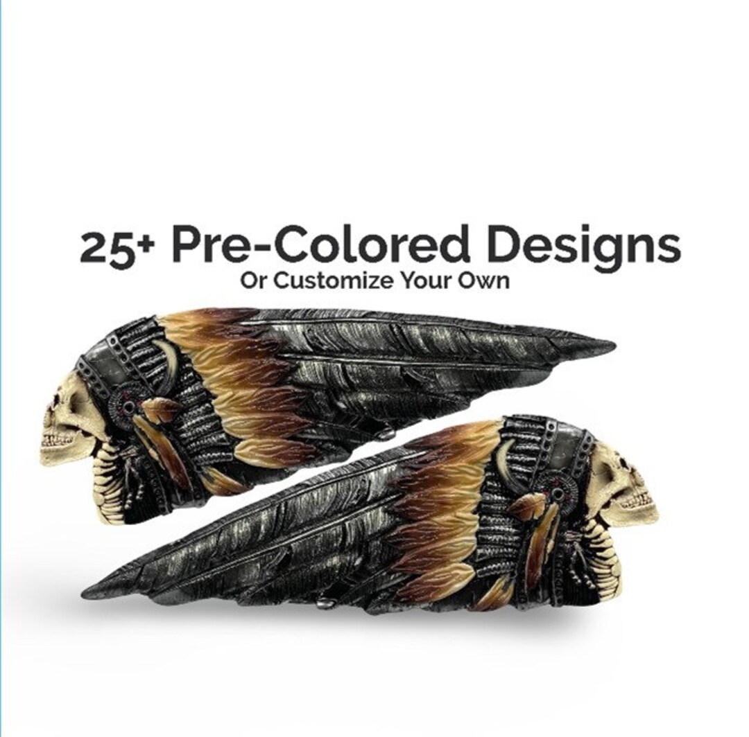 Skull Chief Tank Emblem Set 25 Designs - Etsy