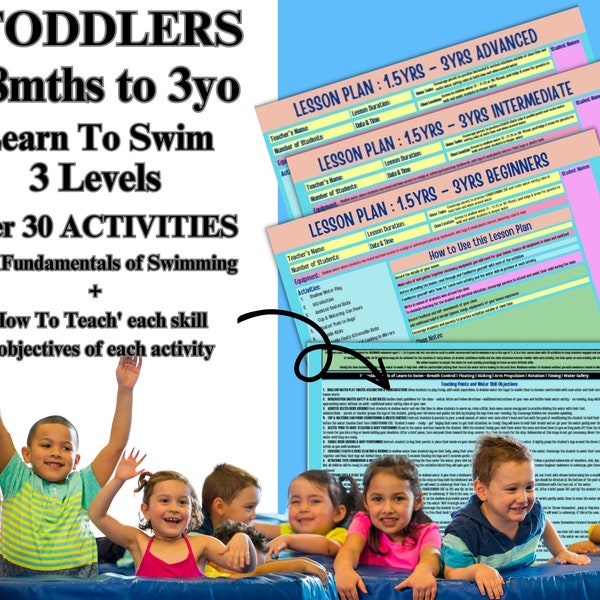 Toddler Lesson Plan - Etsy